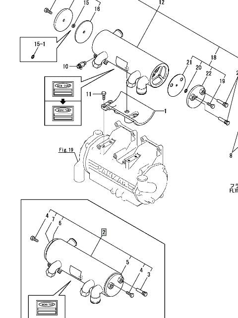 Yanmar 119175-33200 Engine Oil Cooler Replacement — Marine Energy Systems
