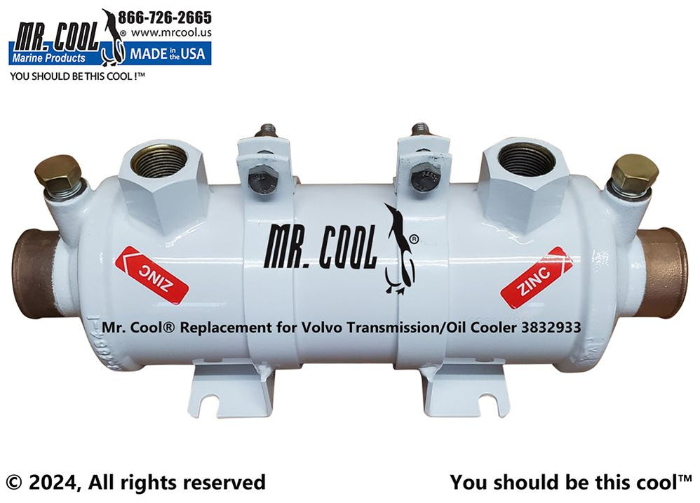 OIL COOLERS - TWIN DISC — Marine Energy Systems