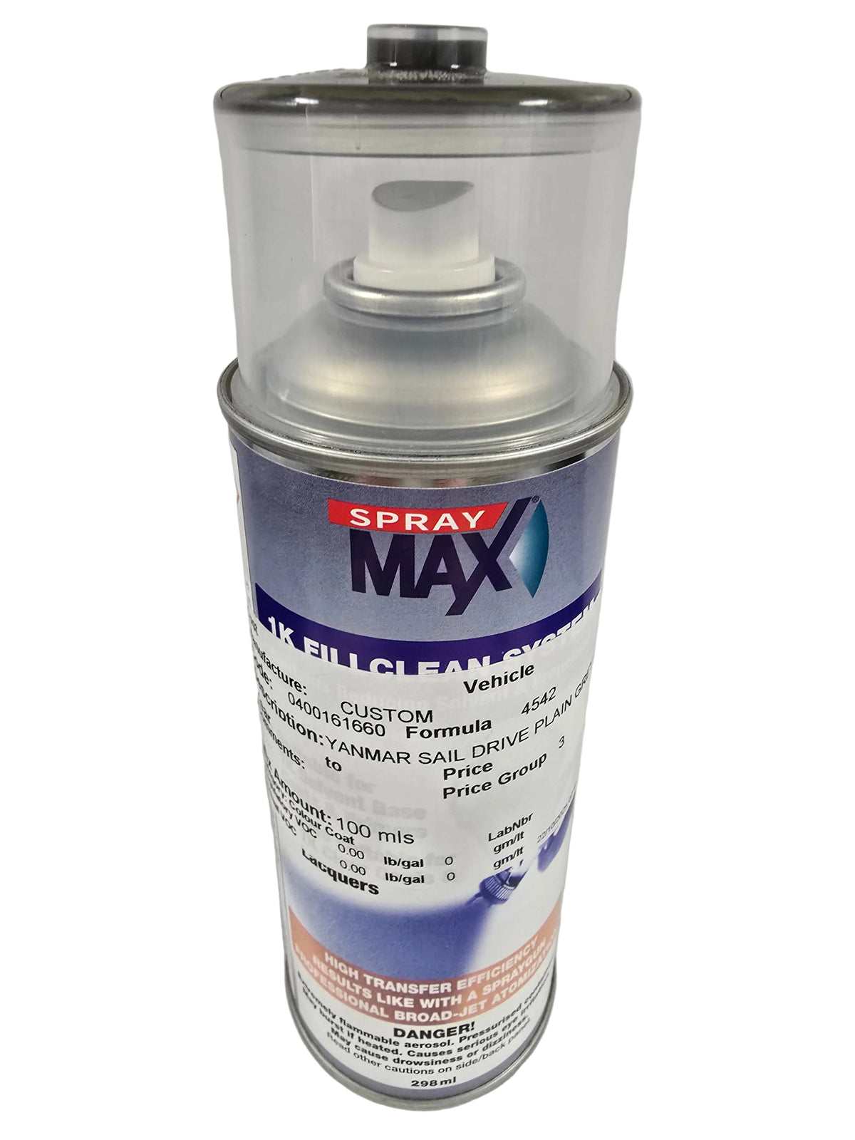 Paint, Yanmar Sail Drive Leg Grey Spray Can — Marine Energy Systems