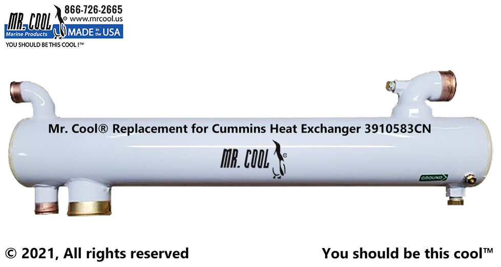 Cummins - HEAT EXCHANGERS & COOLERS — Marine Energy Systems