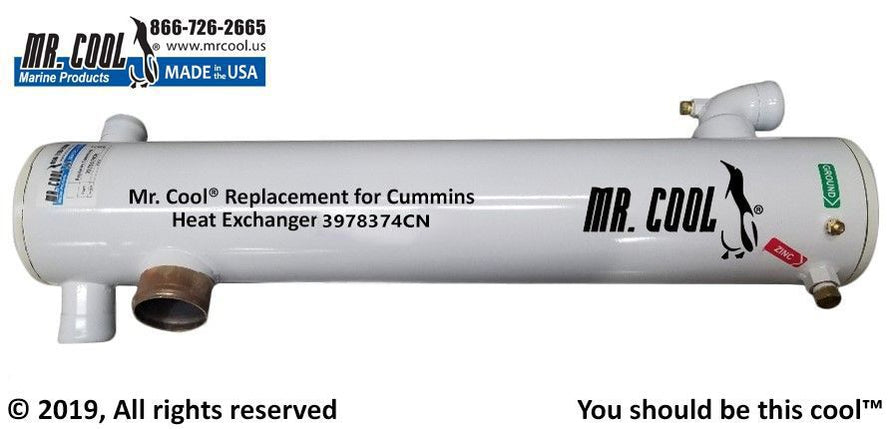Cummins - HEAT EXCHANGERS & COOLERS — Marine Energy Systems