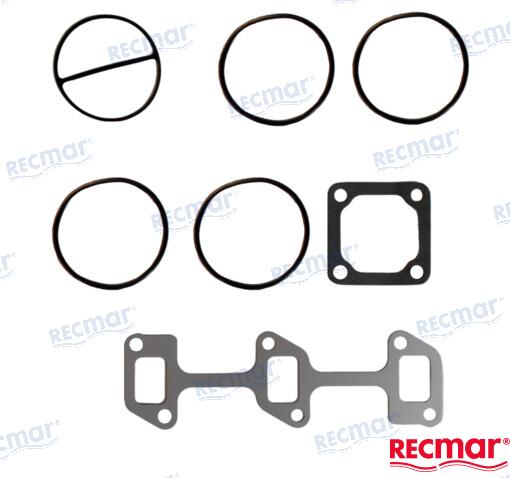 Yanmar 3JH Series Heat echanger/ cooler Aftermarket gasket kit REC 3JH ...
