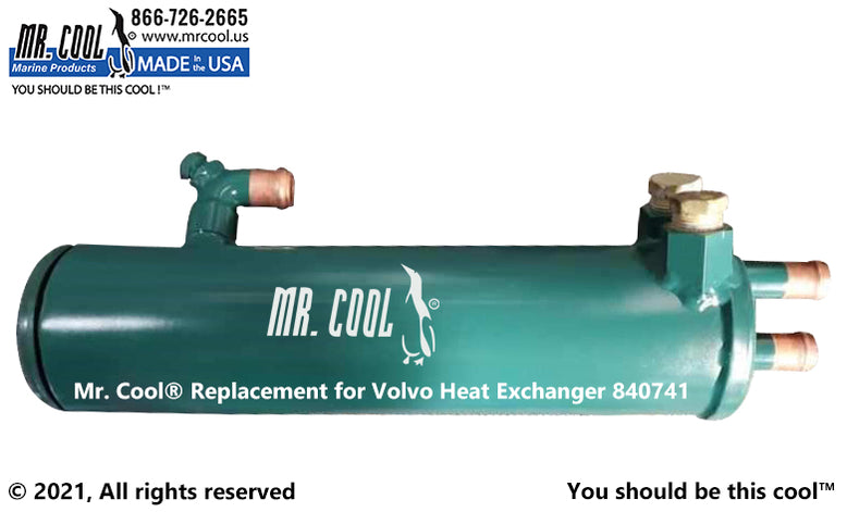 Volvo Penta Parts - Heat exchangers & Coolers — Marine Energy Systems