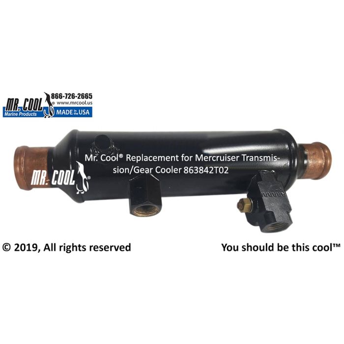 Mercruiser Transmission/Gear Cooler 863842T02 Replacement — Marine ...