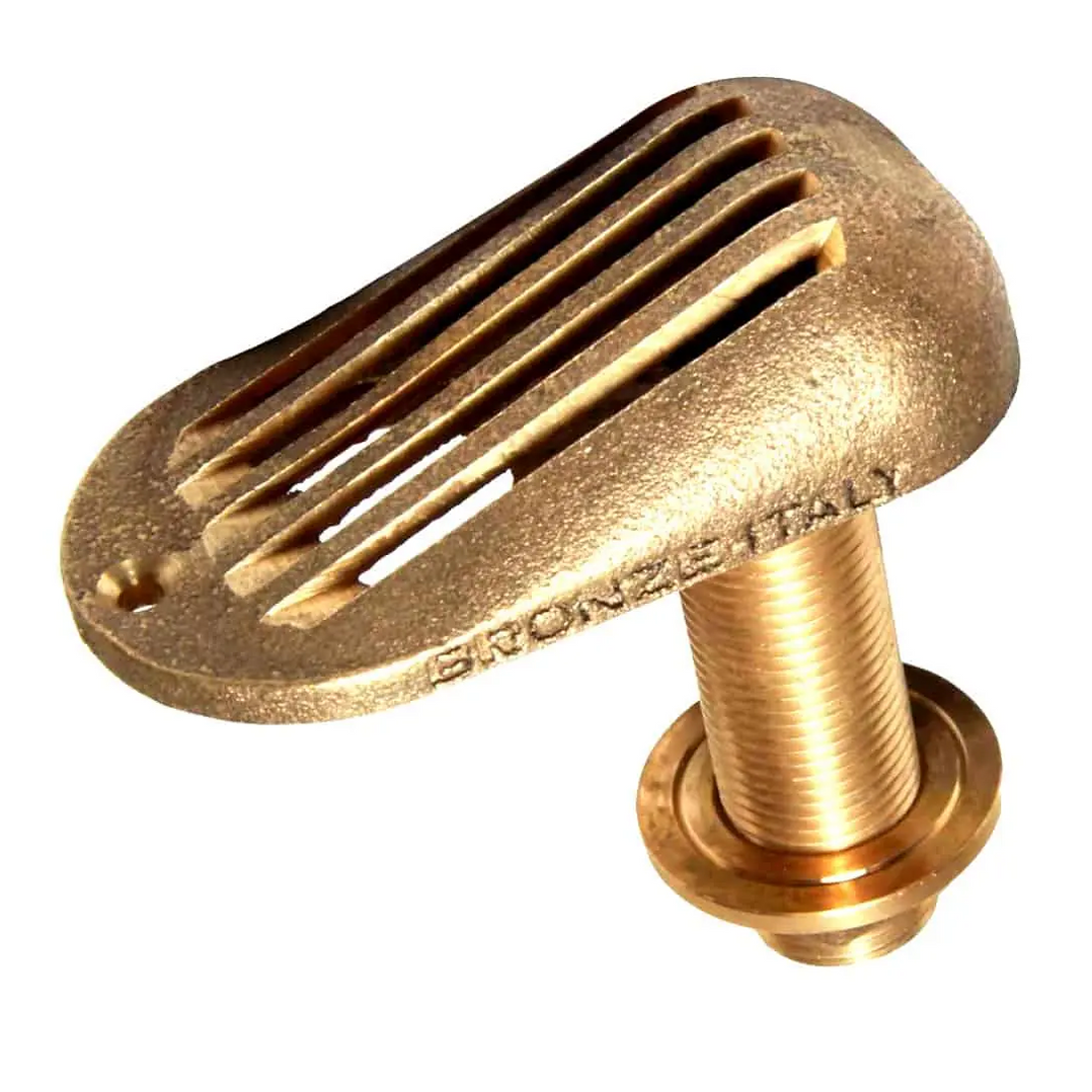 Bronze Thru-Hull Scoop Strainer 3/4" BSP - Maestrini — Marine Energy ...