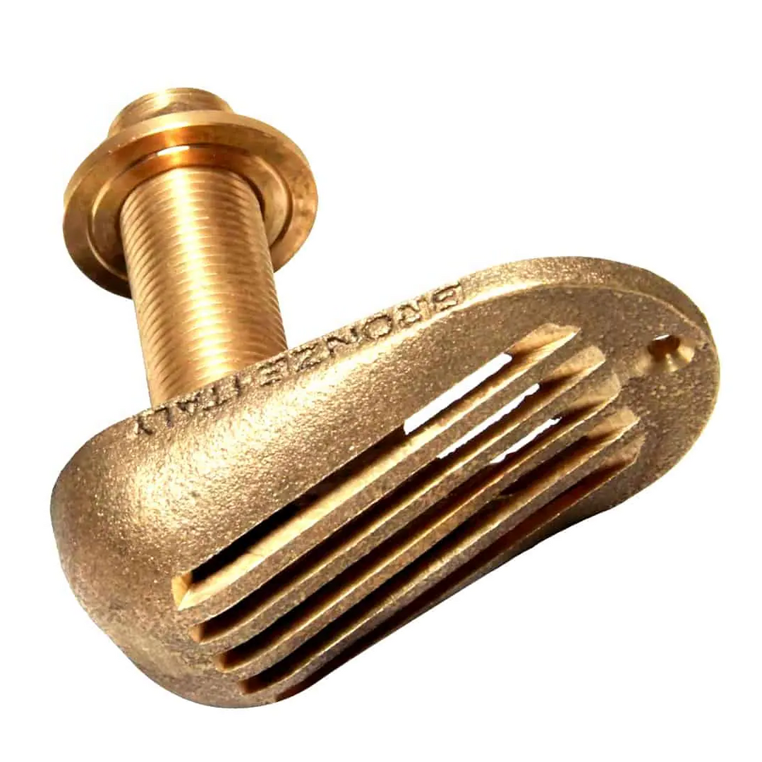 Bronze Thru-Hull Scoop Strainer 3/4" BSP - Maestrini — Marine Energy ...