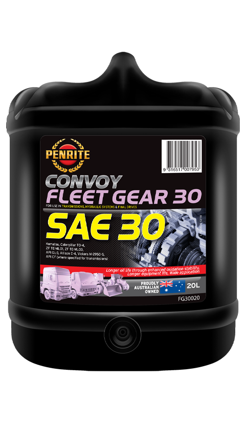 Penrite CONVOY FLEET GEAR 30 (SAE 30) — Marine Energy Systems