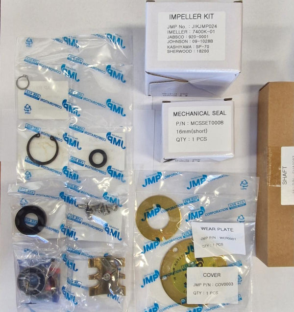 Major Pump Kit for JMP Pump JPR-JD25UH used on Kohler 33/40 EFOZ ...