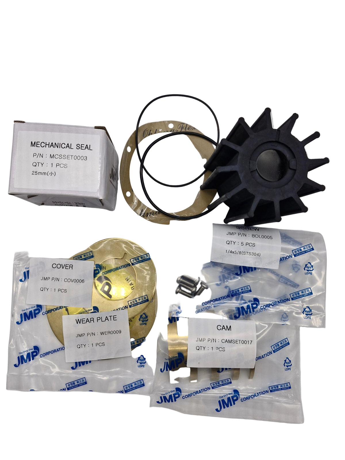 Minor pump kit JSM0029 for Detroit Diesel Pump JMP G6200 on 6V71,8V71 ...