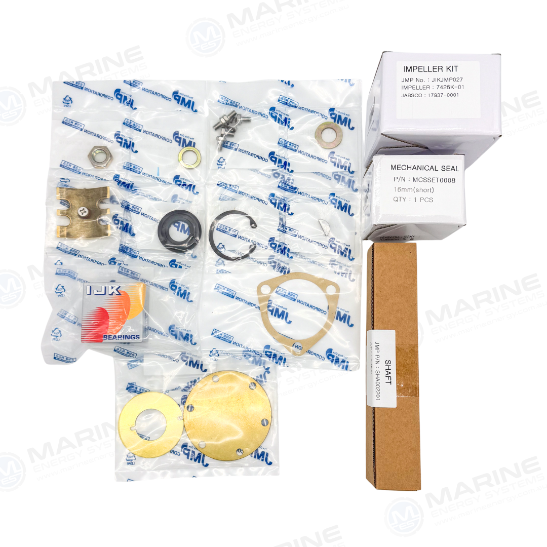 Major Kit JSK002301 for JMP JPR G6000F Pump rebuild — Marine Energy Systems