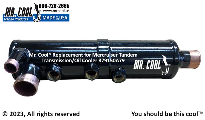 Cummins - Mercruiser 879150A79 Zeus 3000 Vertical Transmission Oil Coo ...