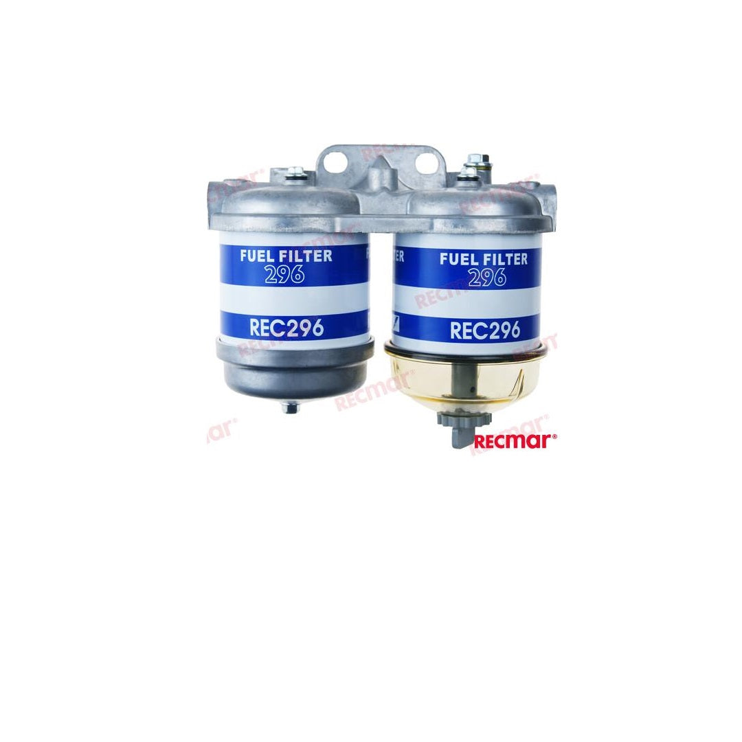 Twin / Dual Primary Fuel Filter Assembly Replaces CAV296 — Marine ...