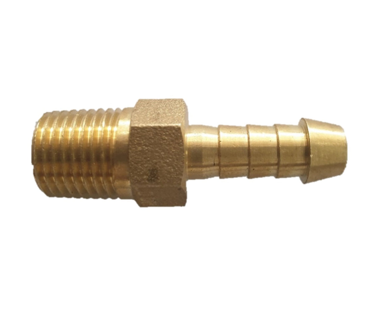 Hose Tail Fitting 8mm - Brass 1/4" BSP x 5/16" (8mm) — Marine Energy ...