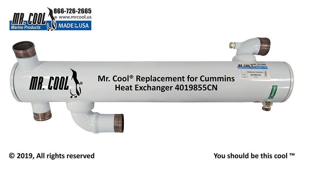 Cummins - HEAT EXCHANGERS & COOLERS — Marine Energy Systems