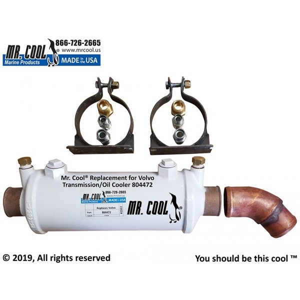 MG 507 Twin Disc / Borg Warner on Volvo Transmission/Oil Cooler 383239 ...