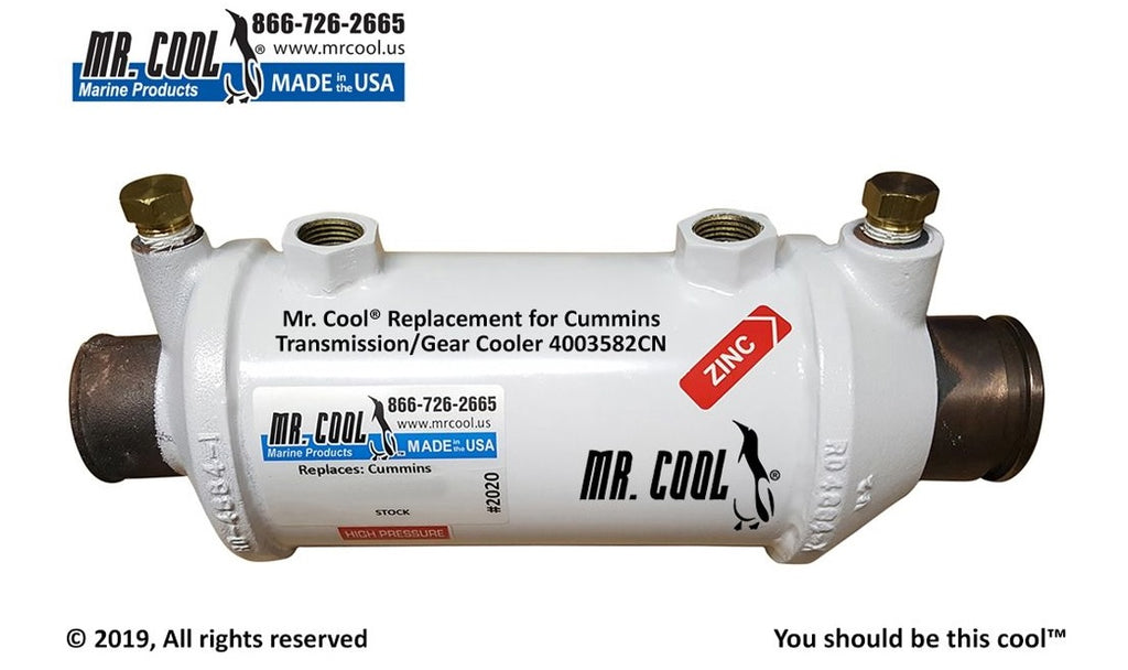 Cummins - HEAT EXCHANGERS & COOLERS — Marine Energy Systems