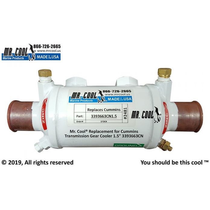 Cummins - HEAT EXCHANGERS & COOLERS — Marine Energy Systems