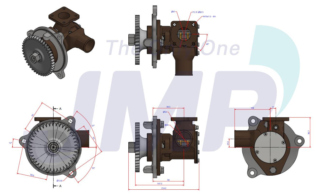 Seawater Pumps - Volvo Penta - Diesel — Marine Energy Systems