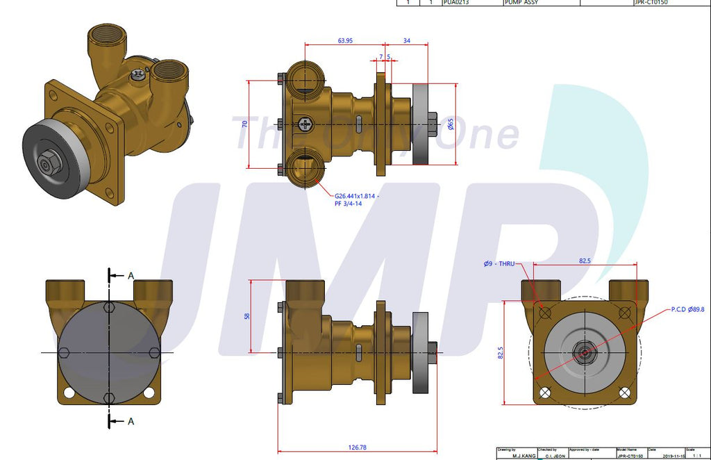 Seawater Pumps - Seawater Pumps - Caterpillar — Marine Energy Systems
