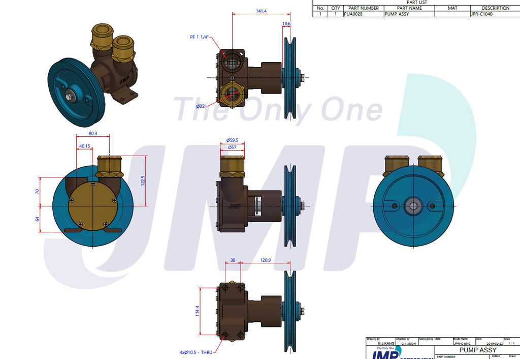Seawater Pumps - Seawater Pumps - Cummins — Marine Energy Systems