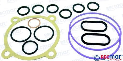 Volvo Penta Oil Cooler Gasket Kit 22104 Replacement - Marine Energy Systems