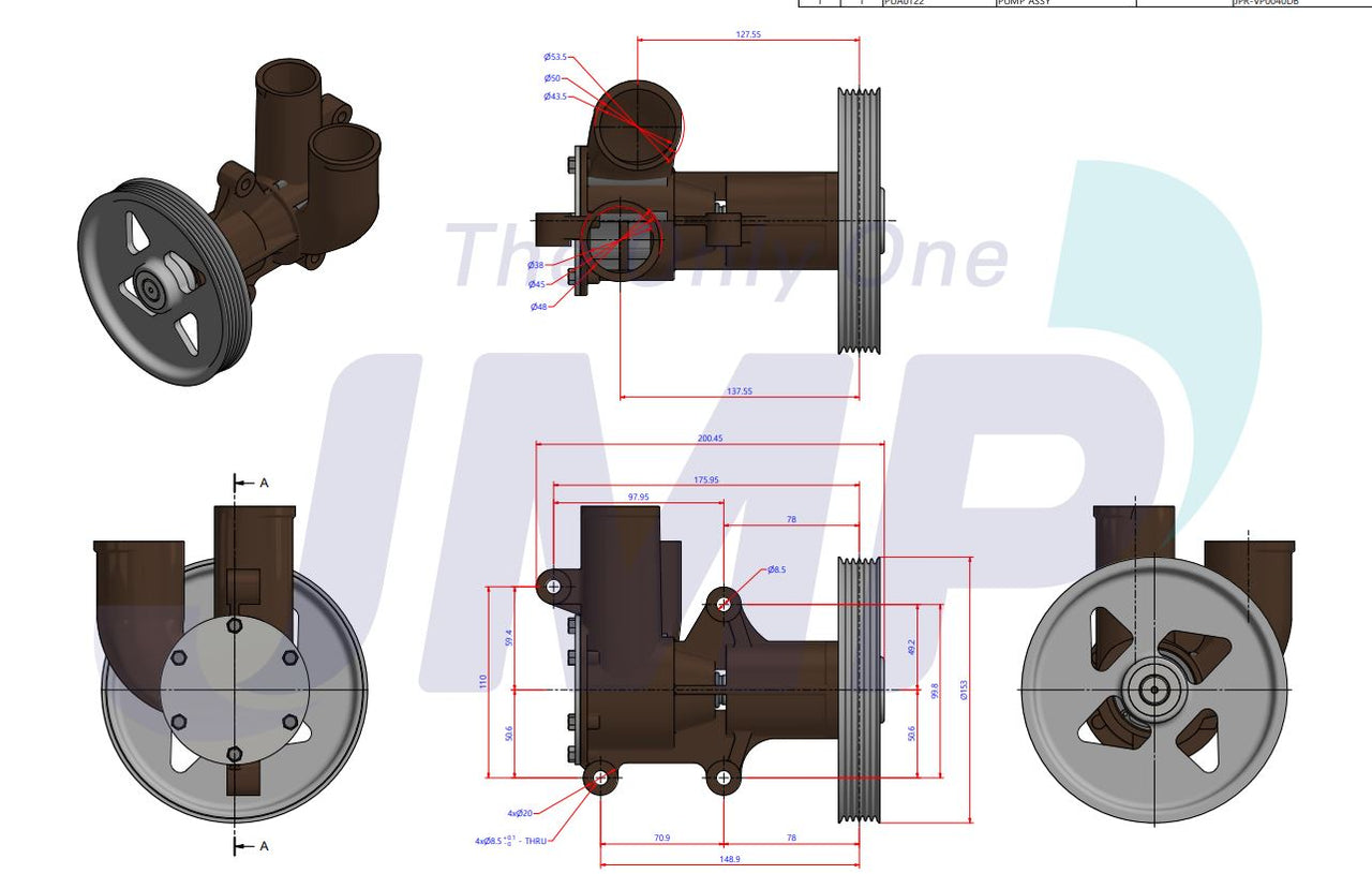 Seawater Pumps - Volvo Penta - Diesel — Marine Energy Systems