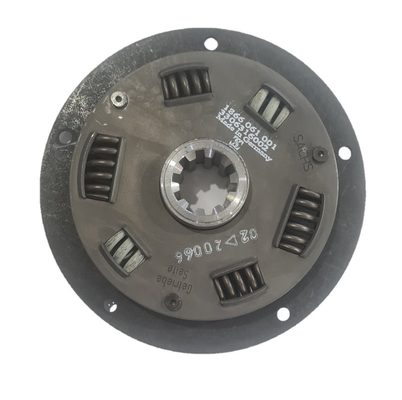 Vibration (Spring) Damper Plate (ZF / Hurth Gearbox Spline, 157mm Diam ...